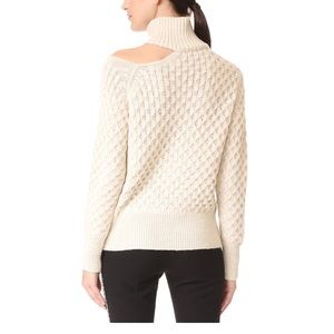 NUDE | Sweaters | Nude Brand Cutout Turtleneck Sweater Small | Poshmark